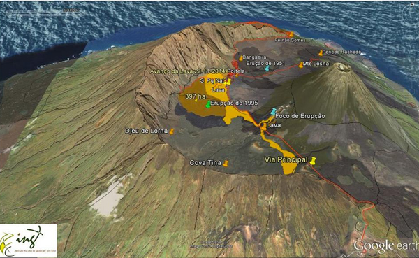 Le Fogo (Îles du Cap-Vert) dix ans après la dernière éruption – Claude ...
