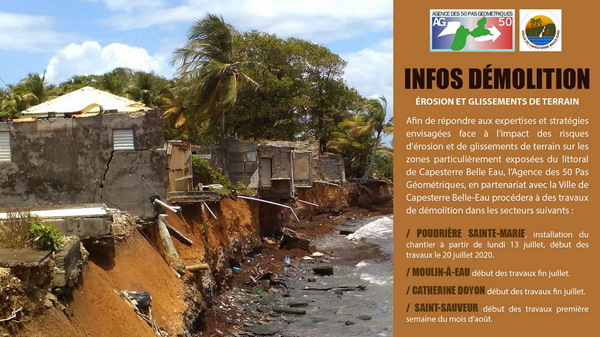 Réchauffement climatique et érosion littorale à la Guadeloupe – Claude ...