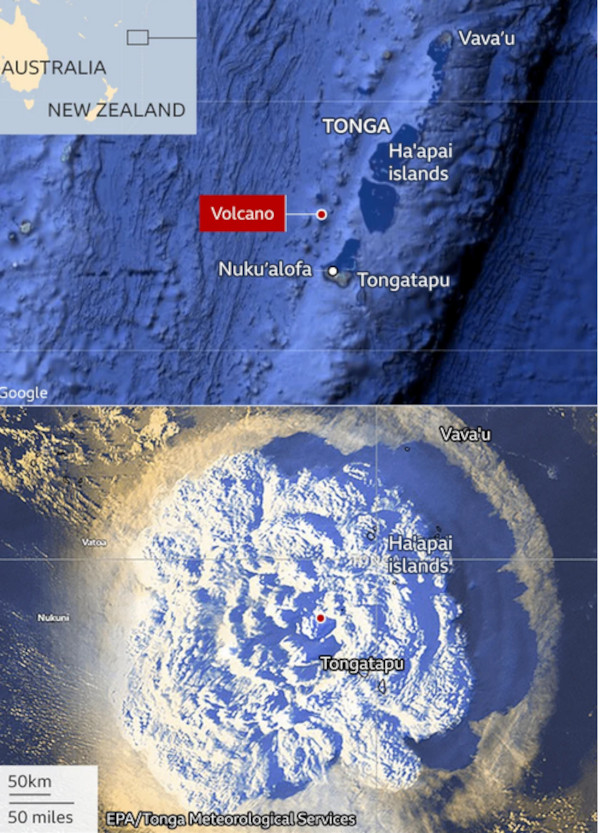 L’éruption du Hunga-Tonga Hunga-Ha’apai ne cesse de surprendre // The ...