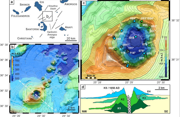 Santorin (Grèce) sous la menace d’un volcan sous-marin // Santorini ...